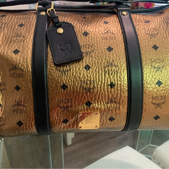 MCM | Bags | Authentic Mcm Weekender Duffle Bag | Poshmark